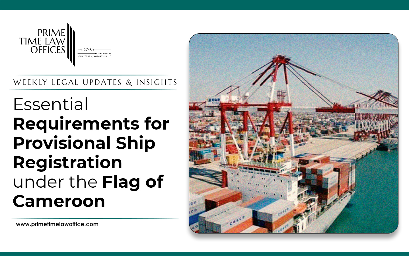 Essential Requirements for Provisional Ship Registration under the Flag ...